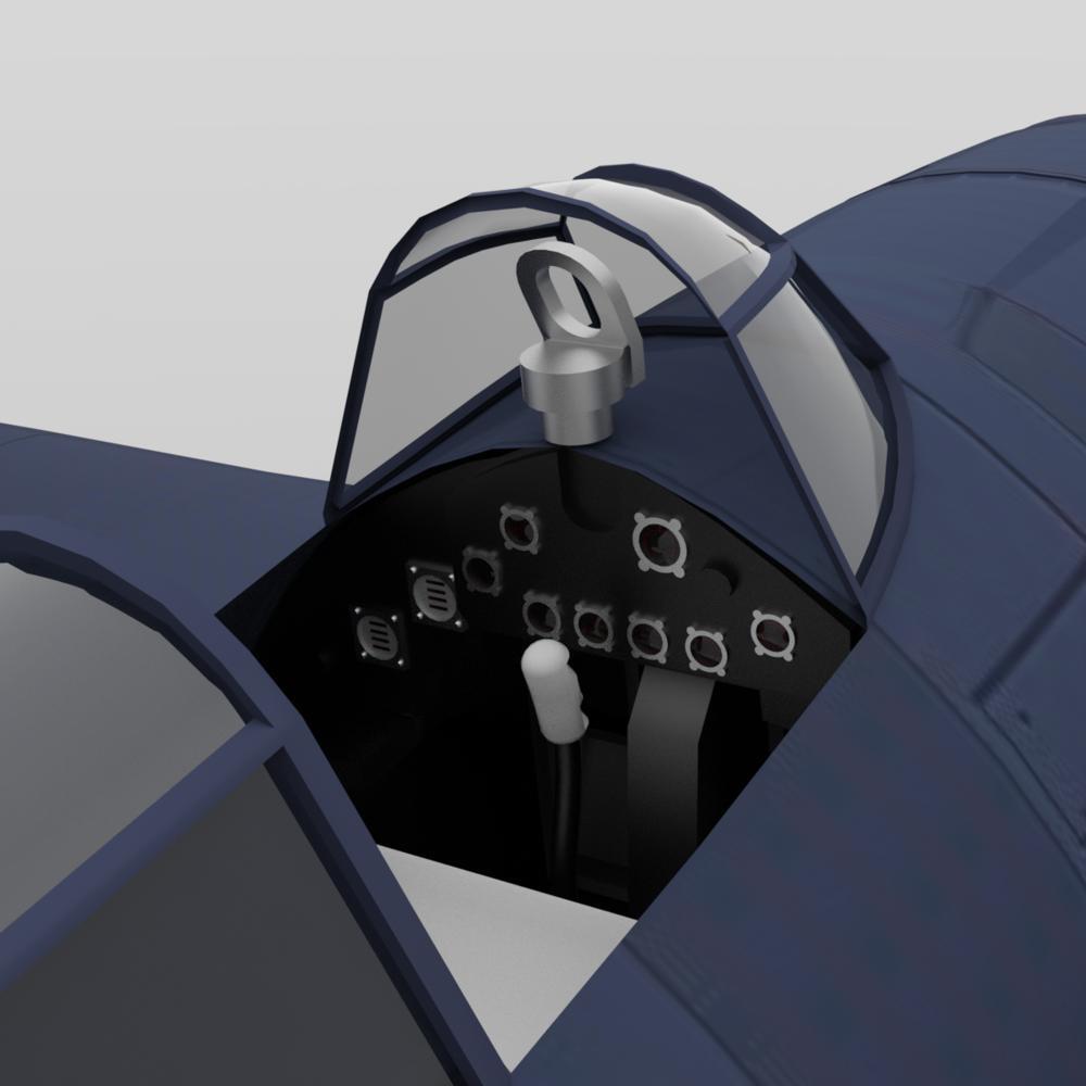Grumman F4F 4 Wildcat for DAZ Studio | Daz 3D