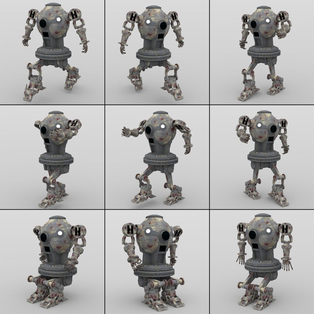Henry Robot for DAZ Studio | Daz 3D