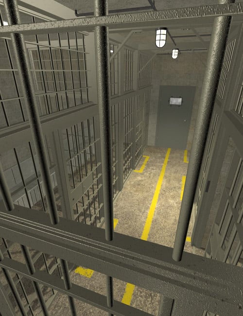 Interiors 4 The Jail | Daz 3D