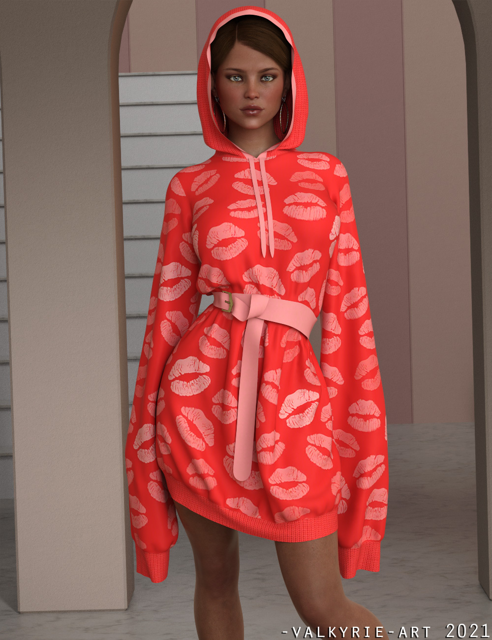 InStyle - Little Girl dForce clothing for G8F | Daz 3D