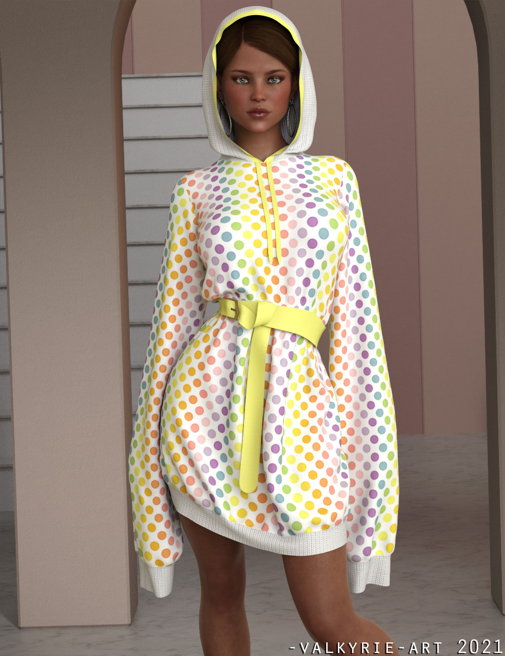 InStyle - Little Girl dForce clothing for G8F | Daz 3D