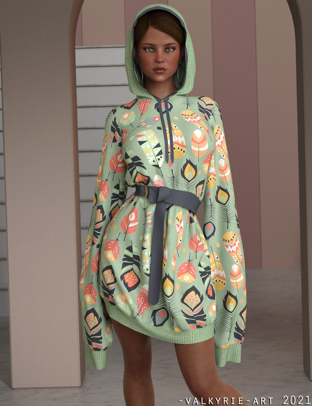InStyle - Little Girl dForce clothing for G8F | Daz 3D