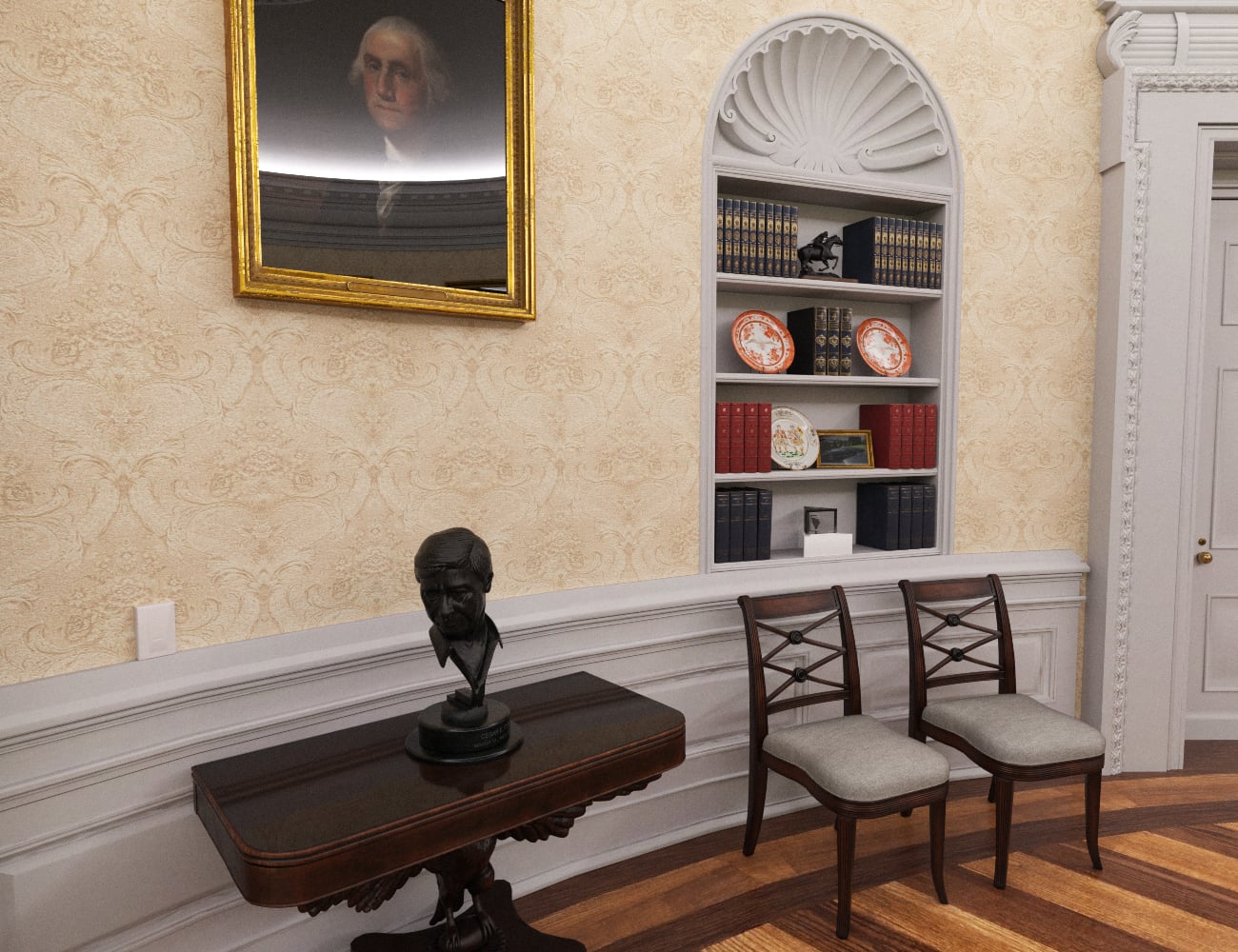 XI Presidential Office | Daz 3D