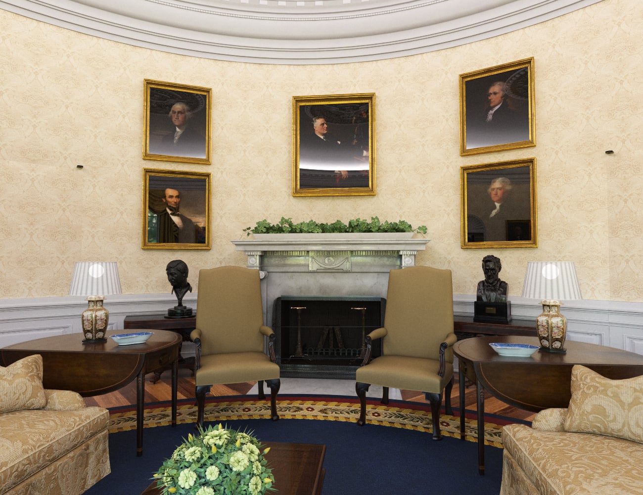 XI Presidential Office | Daz 3D
