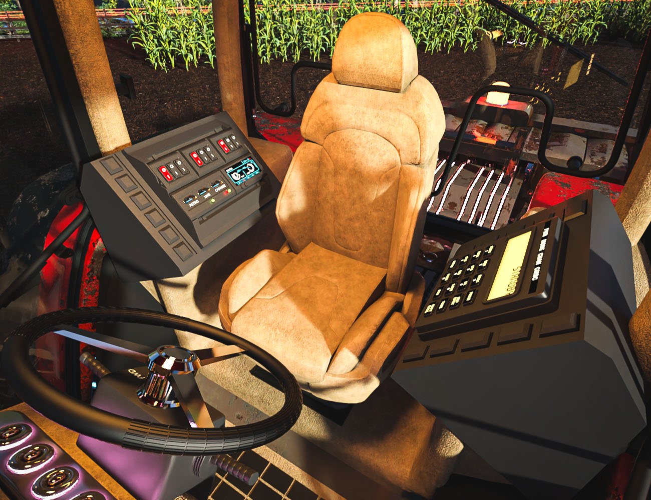 Sci-Fi Hover Tractor Prop Set | Daz 3D