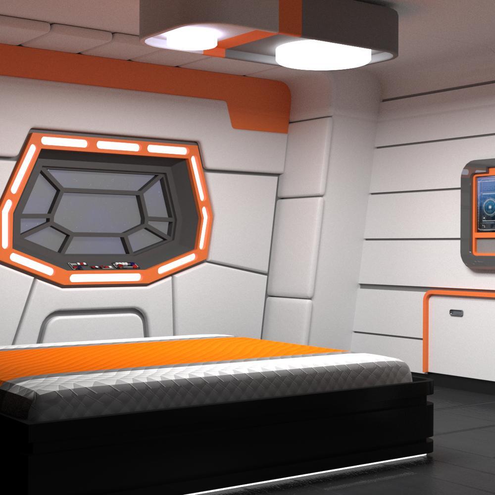 Imperial Crew Bunks for Poser | Daz 3D