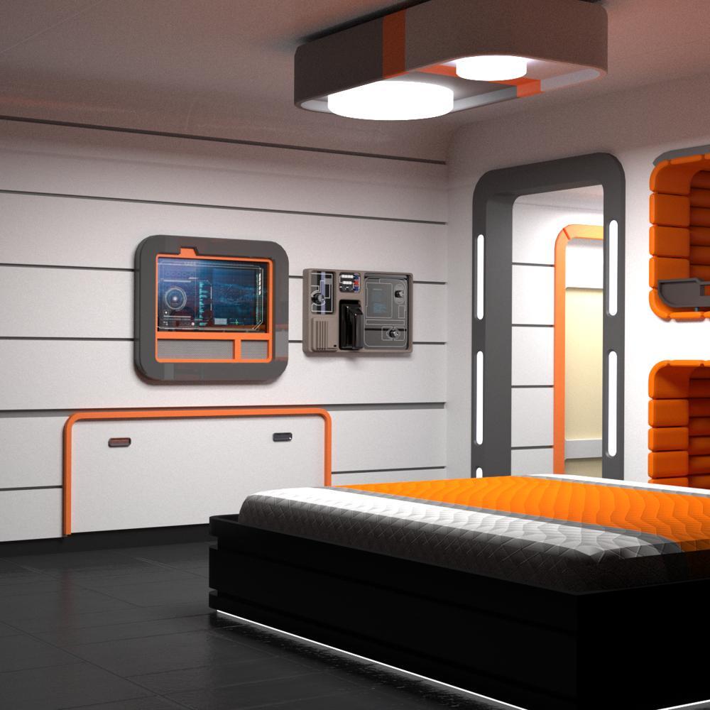 Imperial Crew Bunks for Poser | Daz 3D