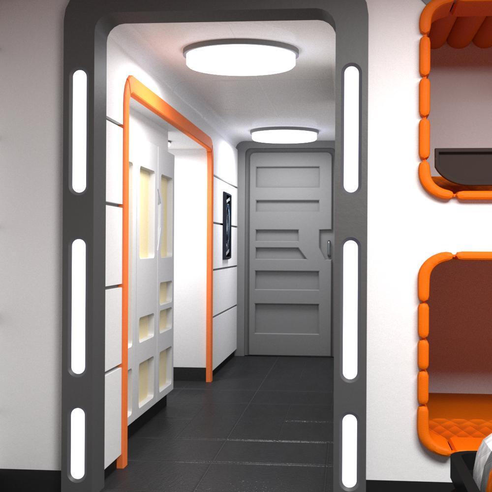 Imperial Crew Bunks for Poser | Daz 3D