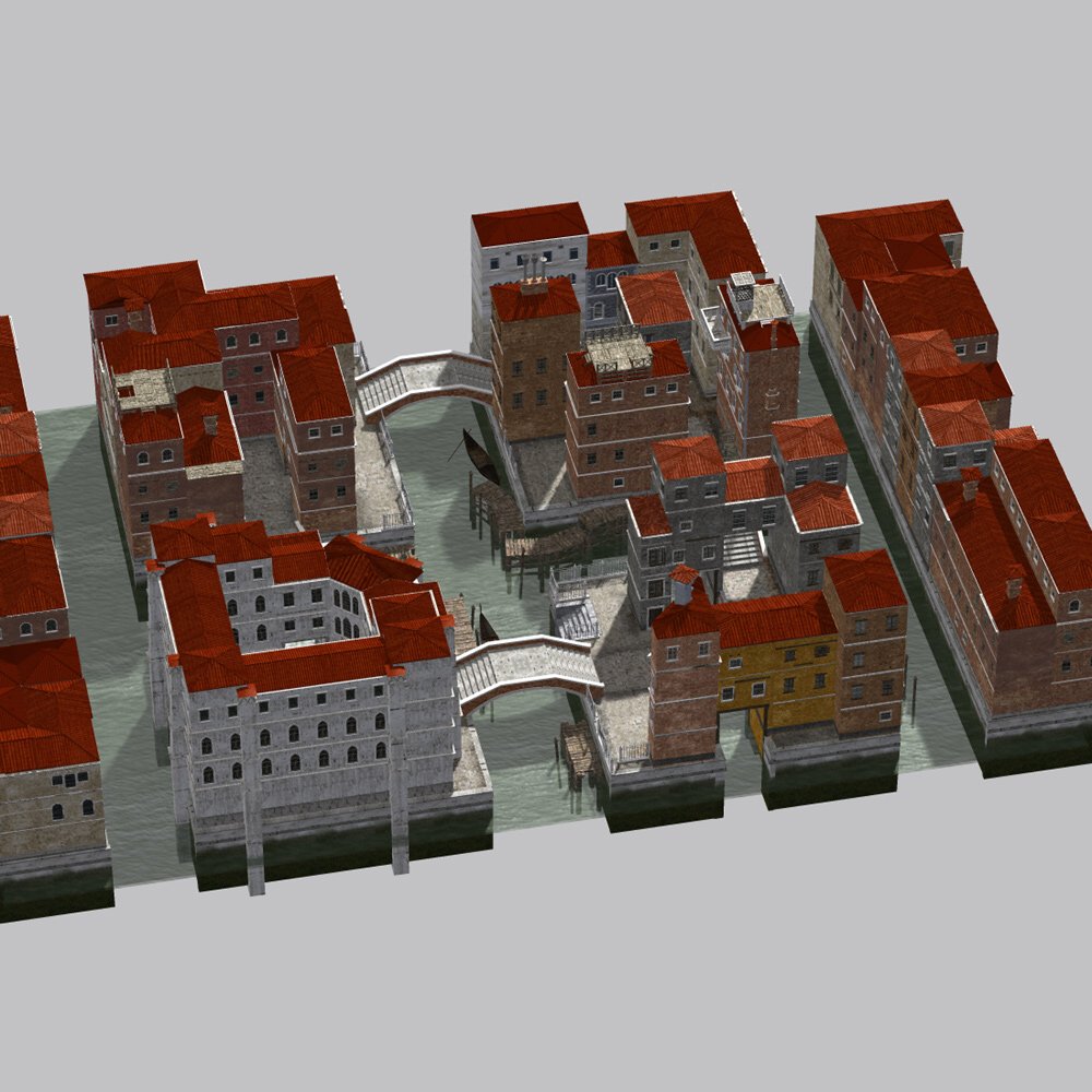 Canal Town for Poser | Daz 3D