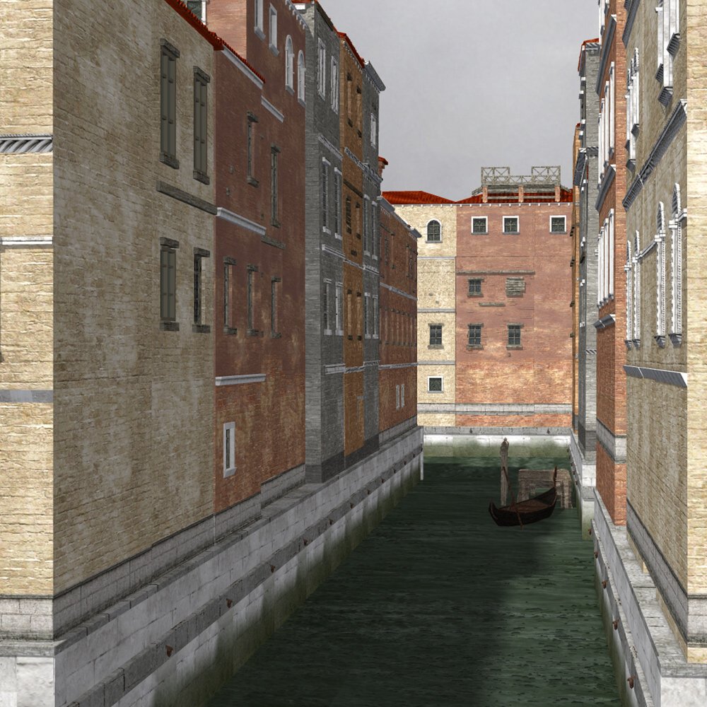 Canal Town for Poser | Daz 3D