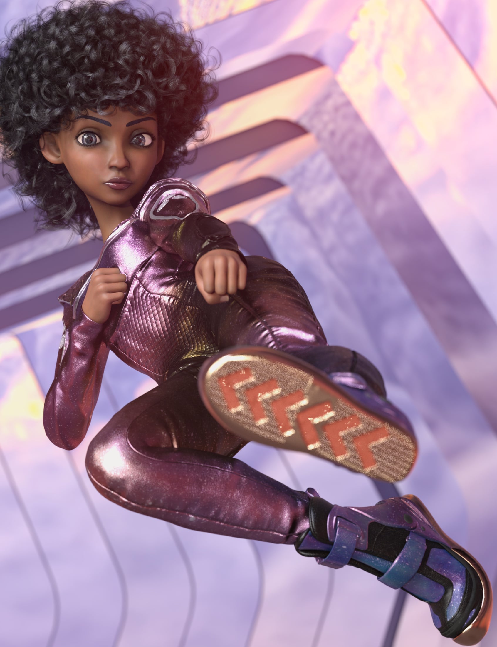 Solara Suit Celestial Expansion Megapack | Daz 3D