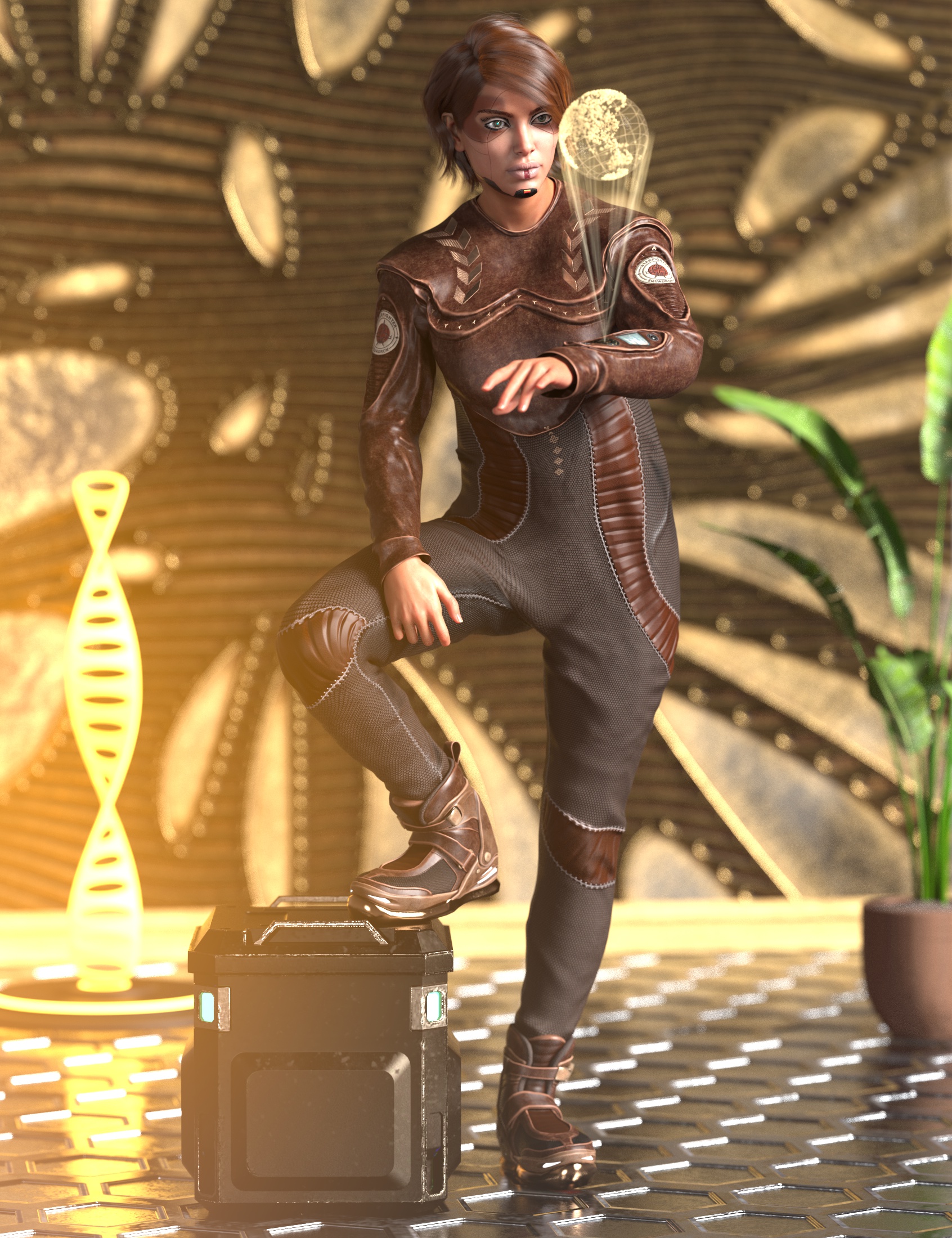 Solara Suit Celestial Expansion Megapack | Daz 3D