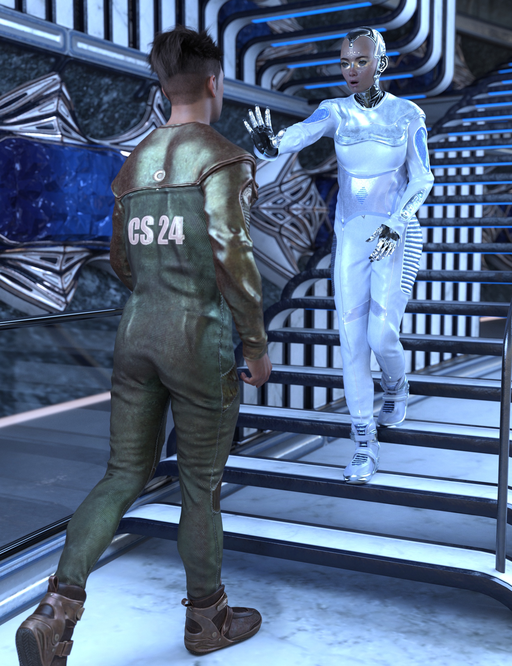 Solara Suit Celestial Expansion Megapack | Daz 3D