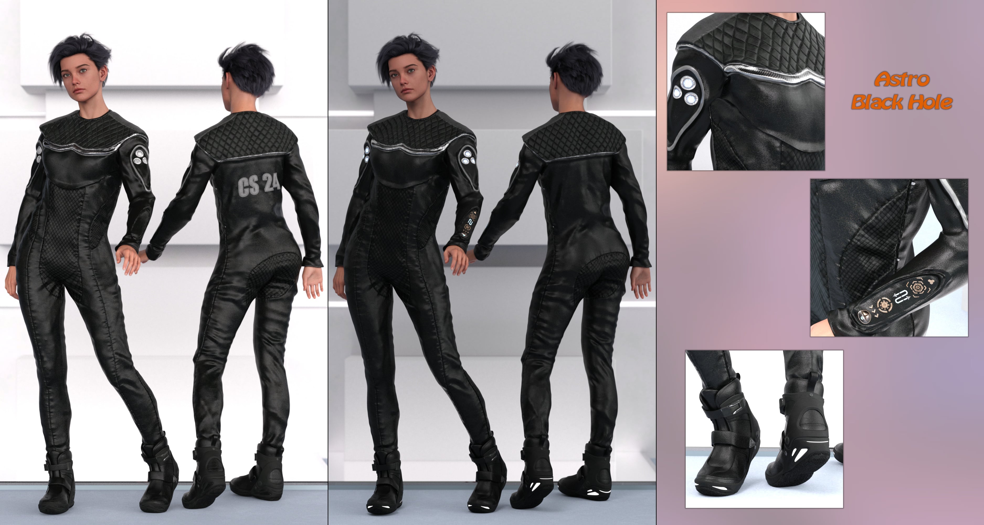 Solara Suit Celestial Expansion Megapack | Daz 3D