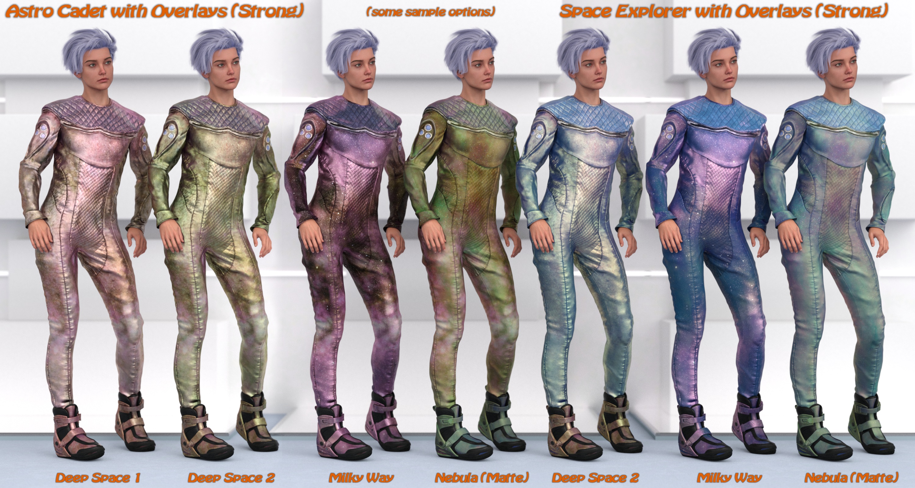Solara Suit Celestial Expansion Megapack | Daz 3D