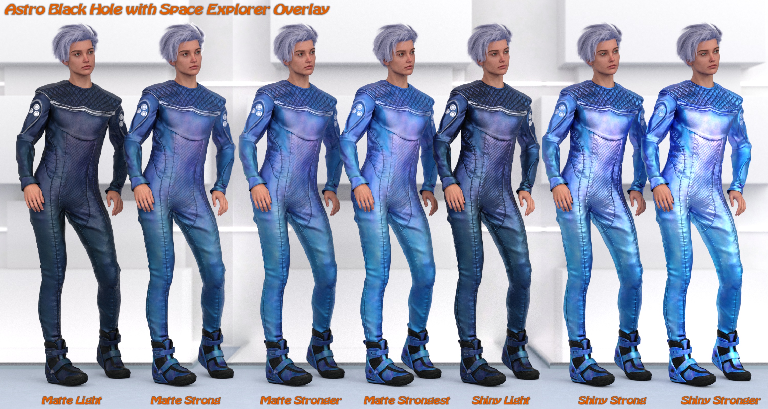 Solara Suit Celestial Expansion Megapack | Daz 3D