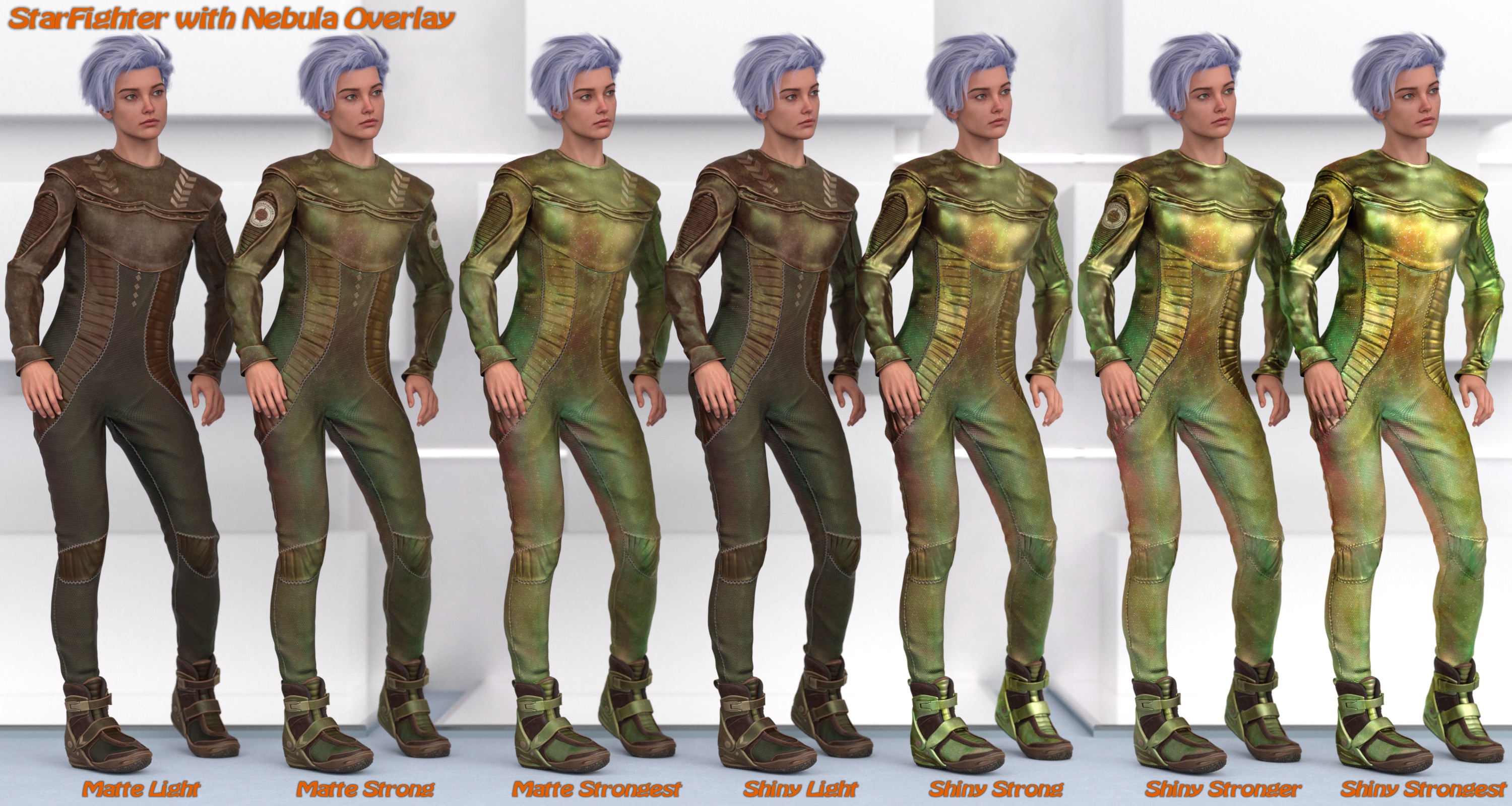 Solara Suit Celestial Expansion Megapack | Daz 3D