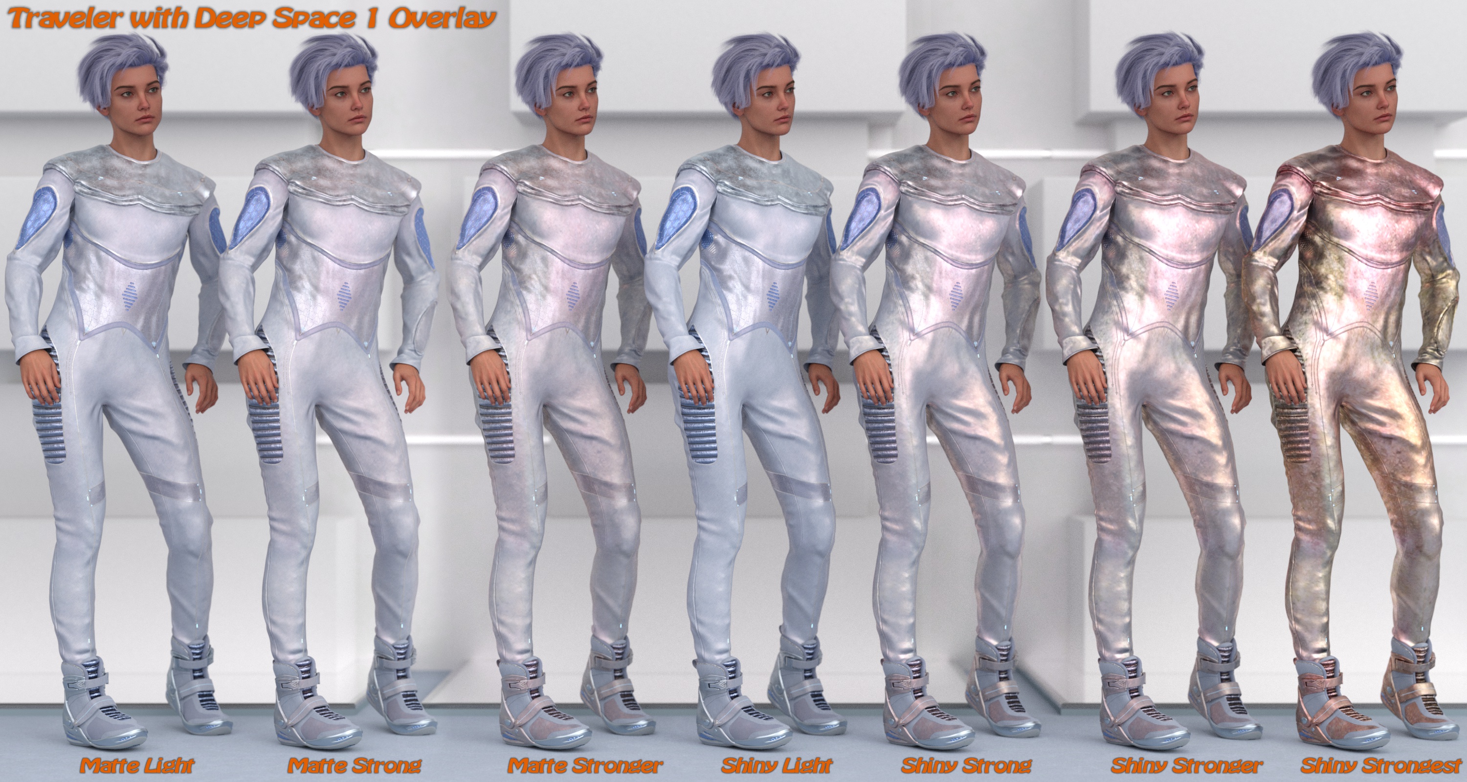 Solara Suit Celestial Expansion Megapack | Daz 3D