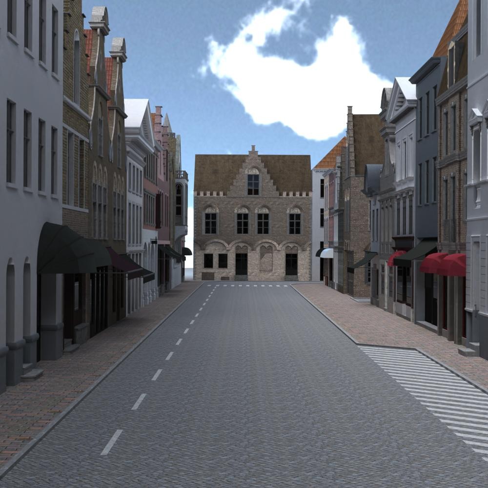 European Street 2 for Poser | Daz 3D