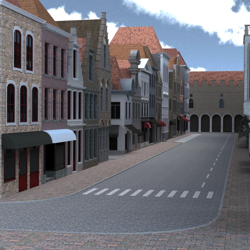 European Street 2 for Poser | Daz 3D