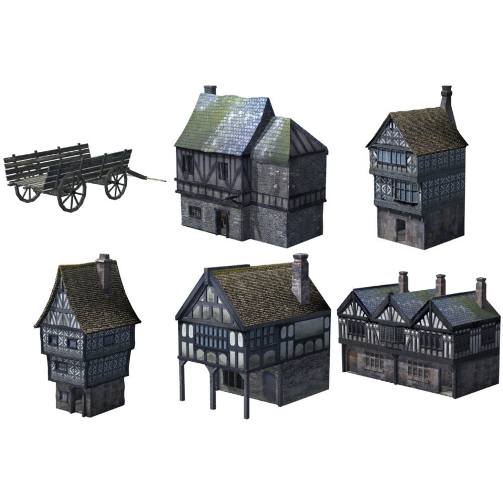 Medieval World Set 1 for Poser | Daz 3D