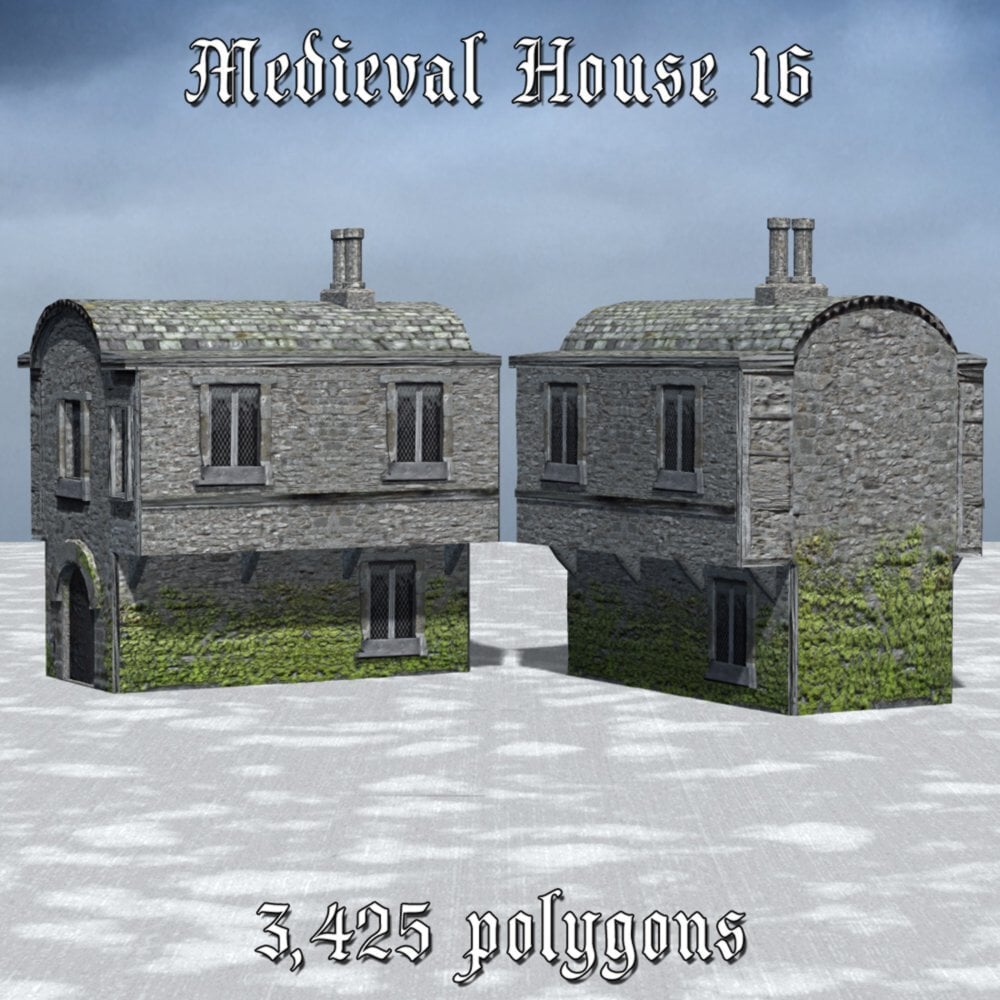 Medieval World Set 3 for Poser | Daz 3D