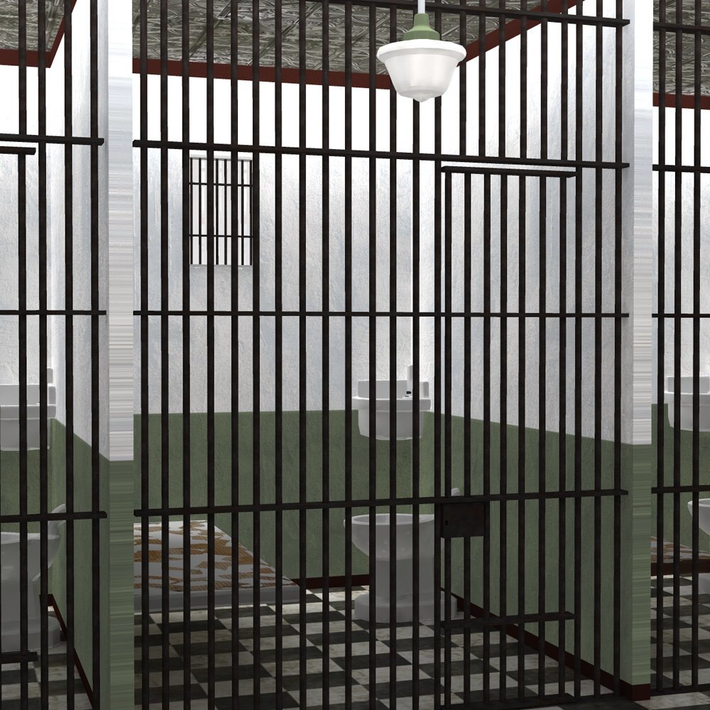 Police Station Interior for Poser | Daz 3D