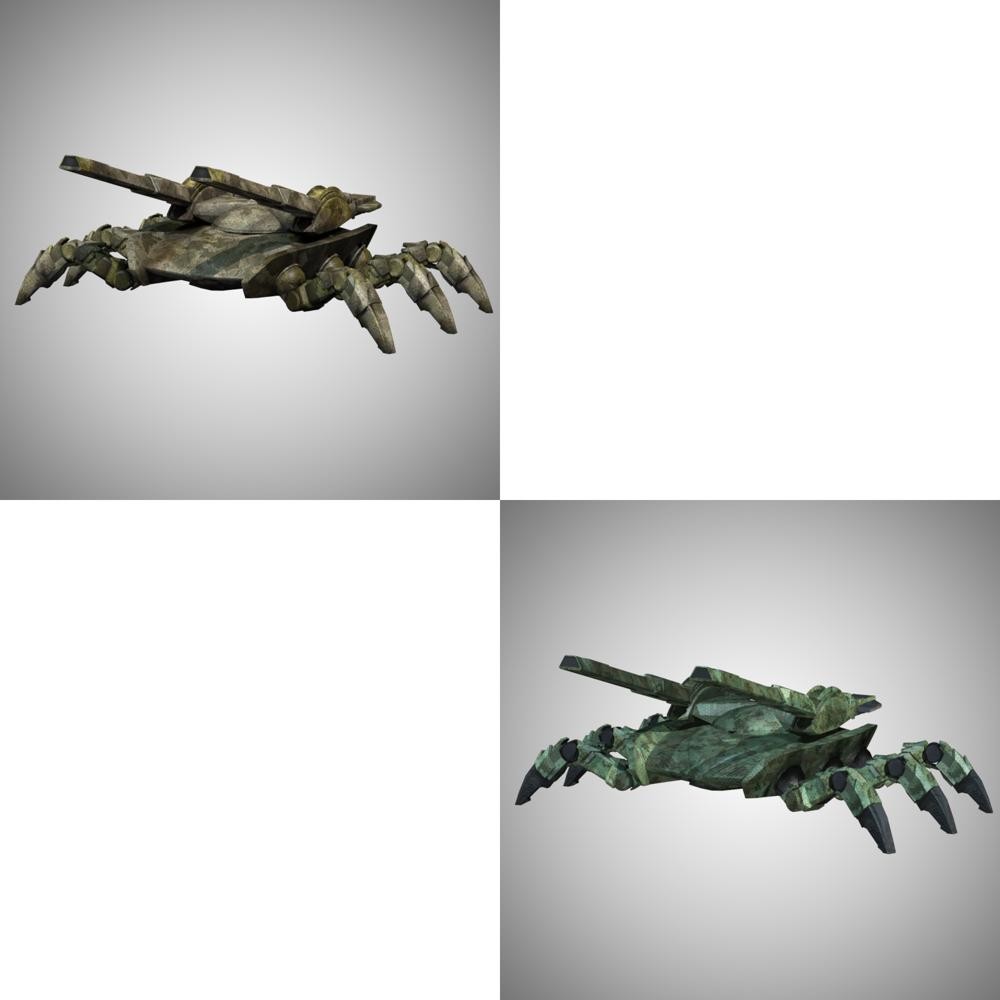 Spider Tank for Poser | Daz 3D