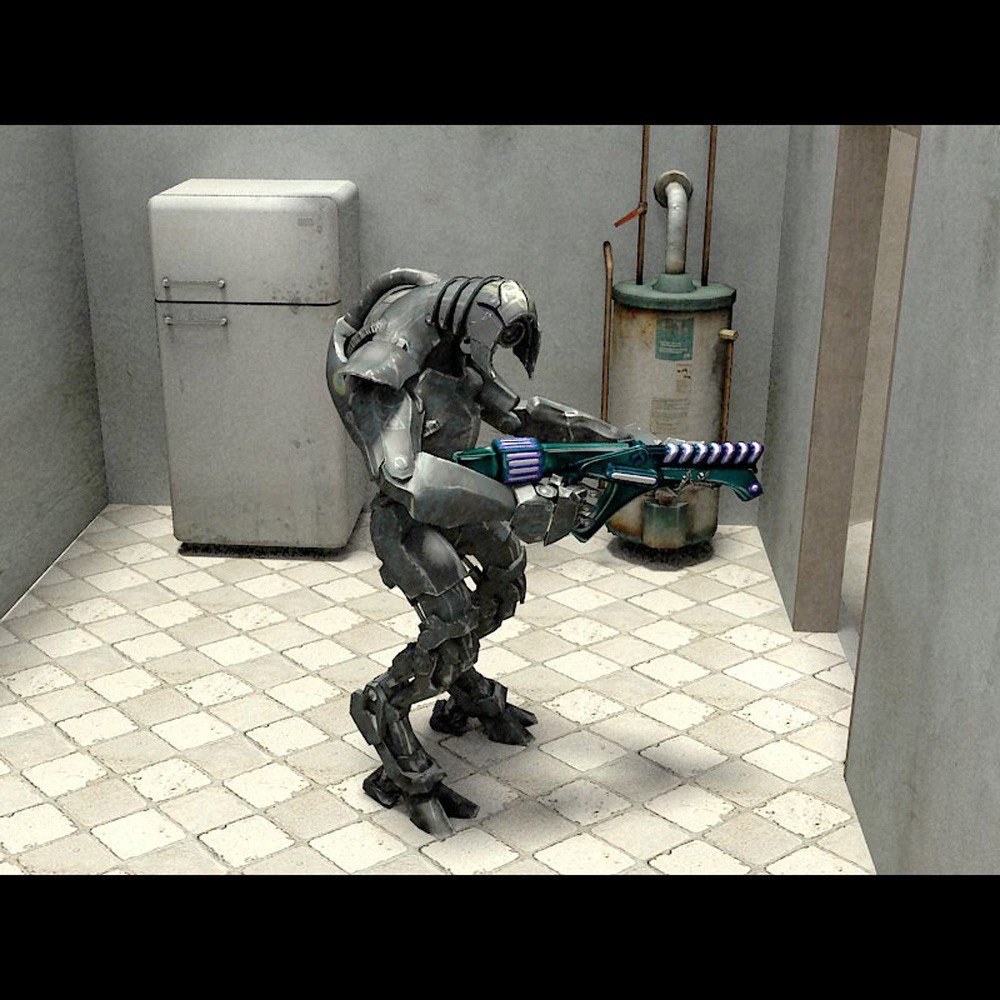 Storm Robot for Poser | Daz 3D