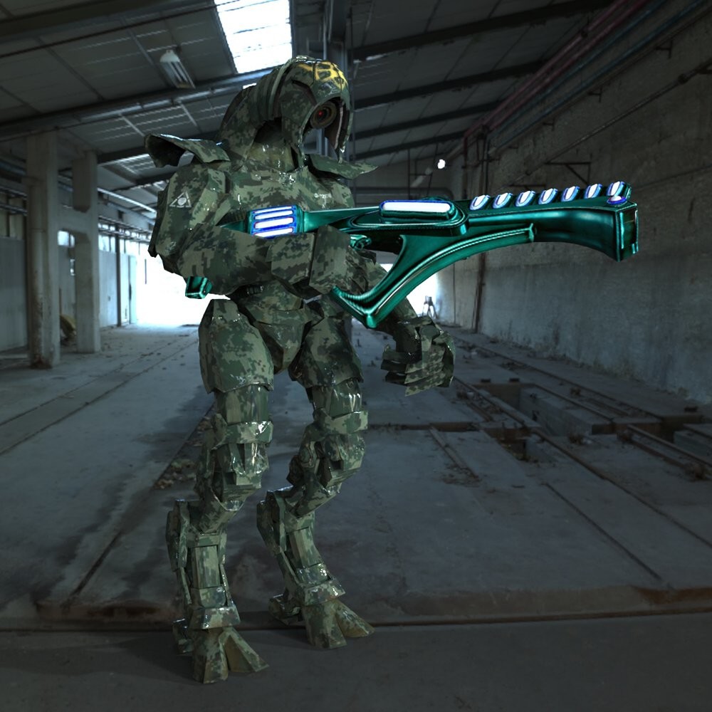 Storm Robot for Poser | Daz 3D