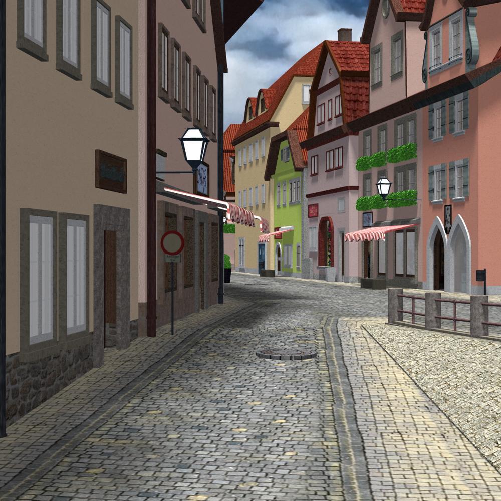Storybook Town for Poser | Daz 3D