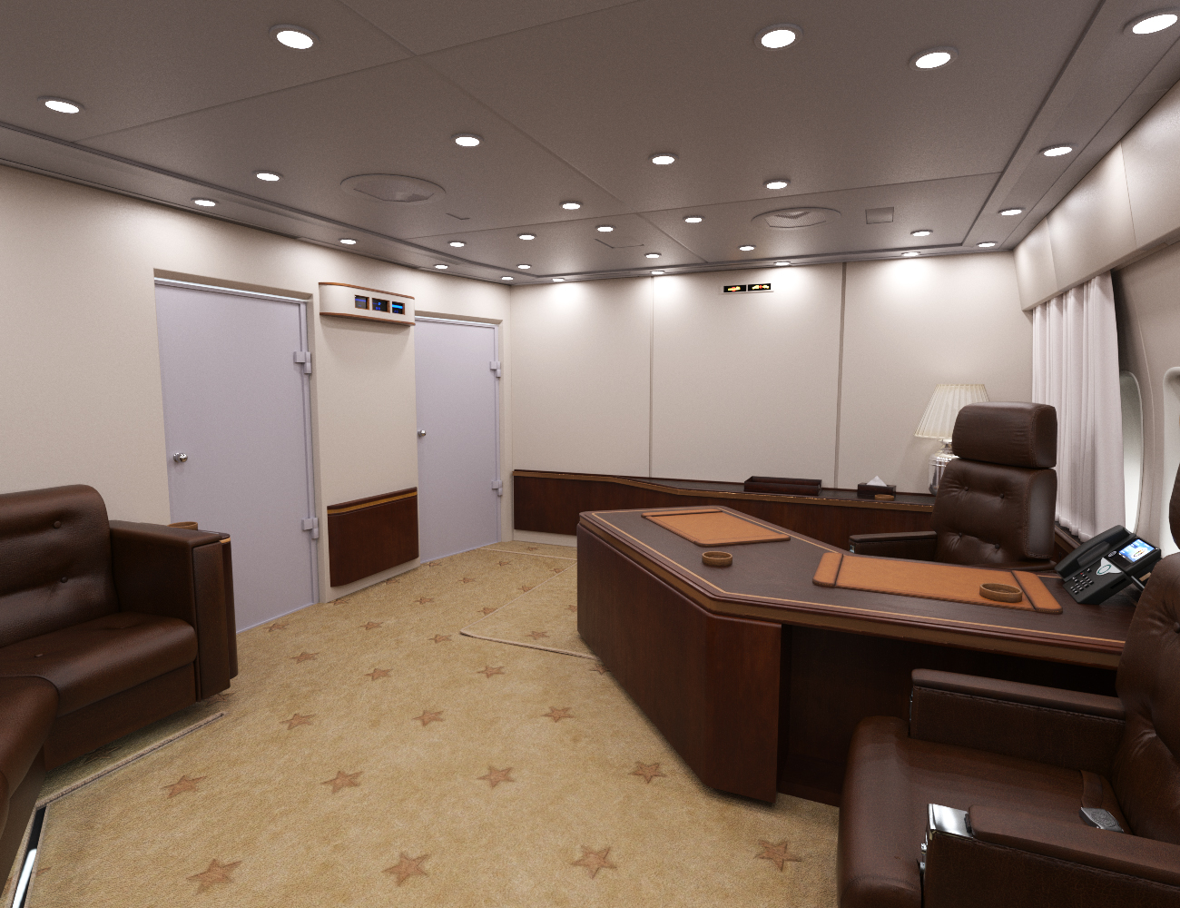 XI PB Flight Office | Daz 3D