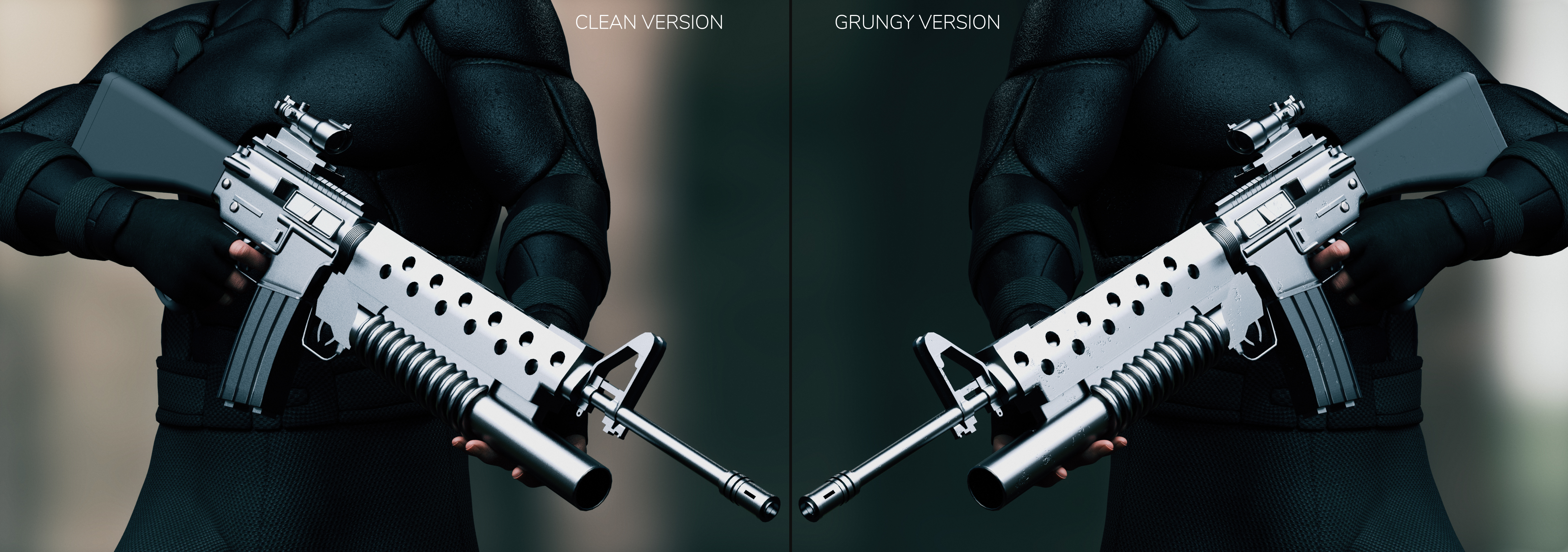 Modern Combat Gear Duo | Daz 3D