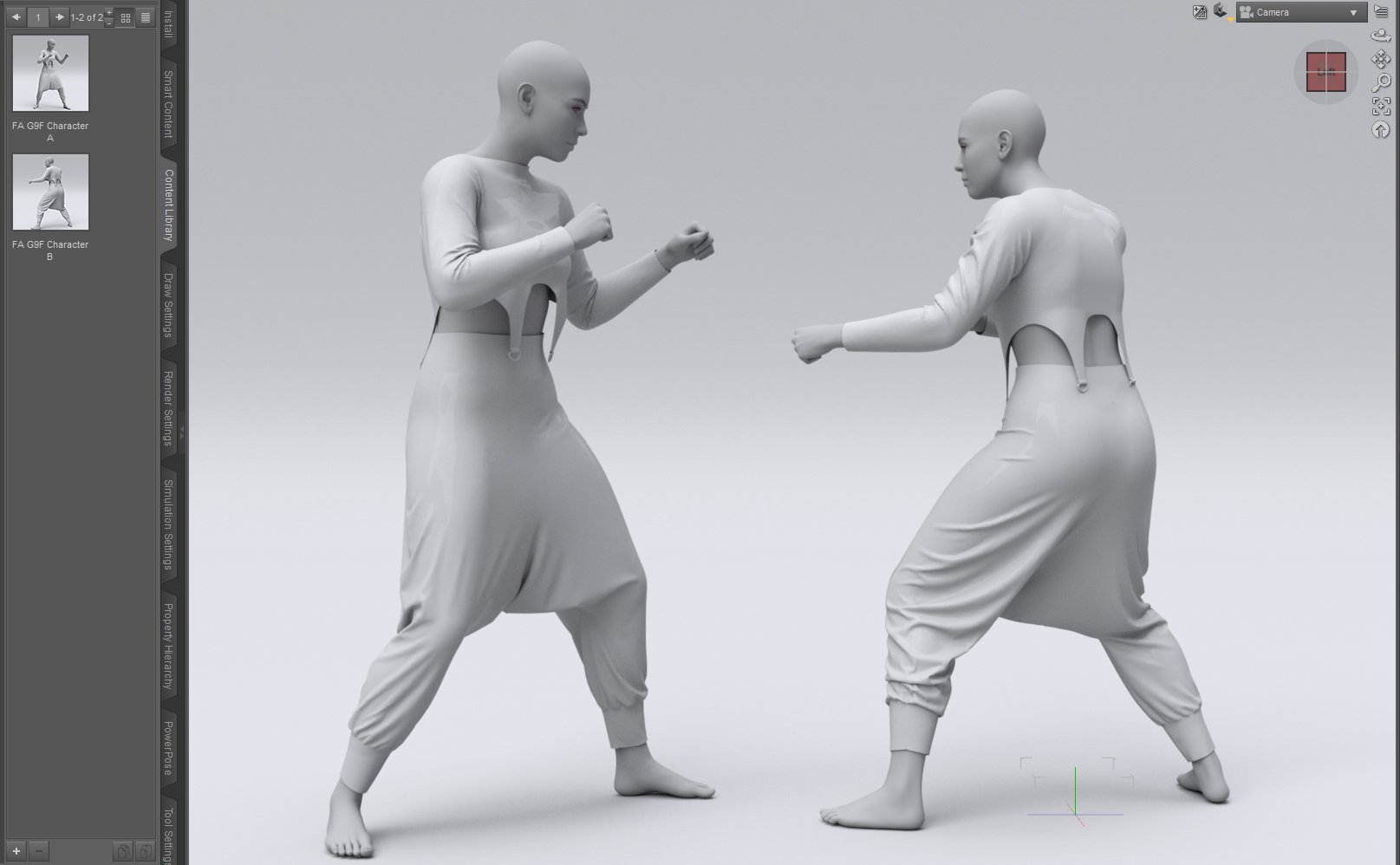 Fight Animation for Genesis 9, 8 | Daz 3D