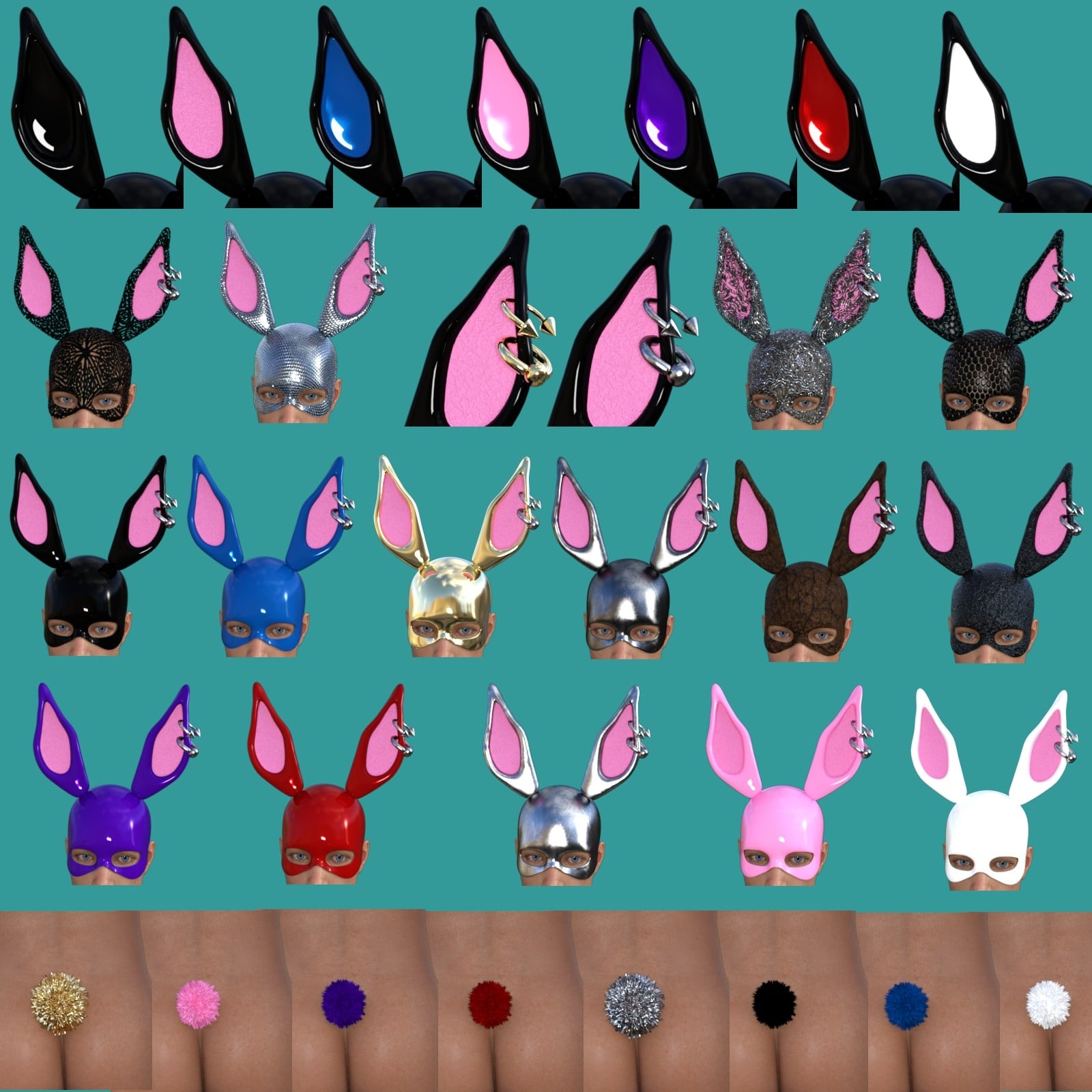 Bad Bunny G8M | Daz 3D