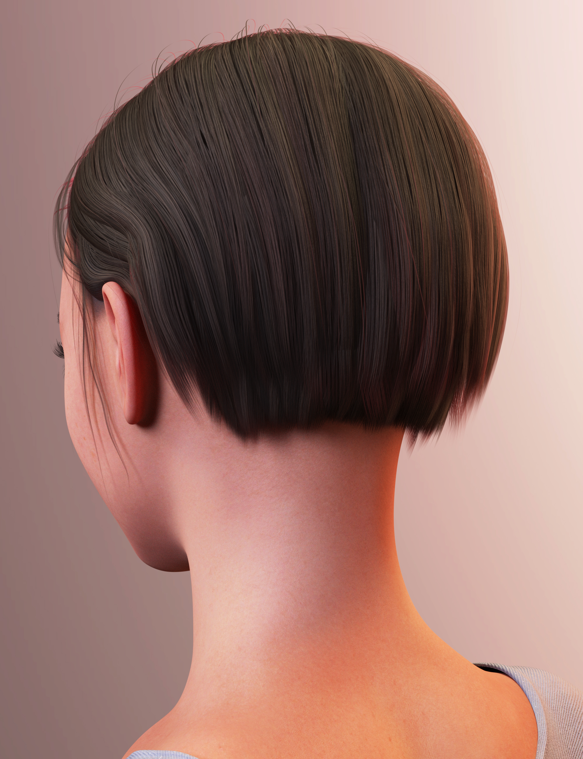 M3D Sleek Mess Hair for Genesis 9 | Daz 3D