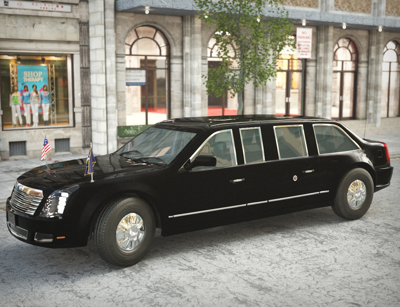 XI PB Presidential Car | Daz 3D