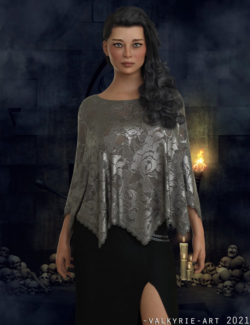 InStyle - dforce - Batwing Cape - G8F | Daz 3D