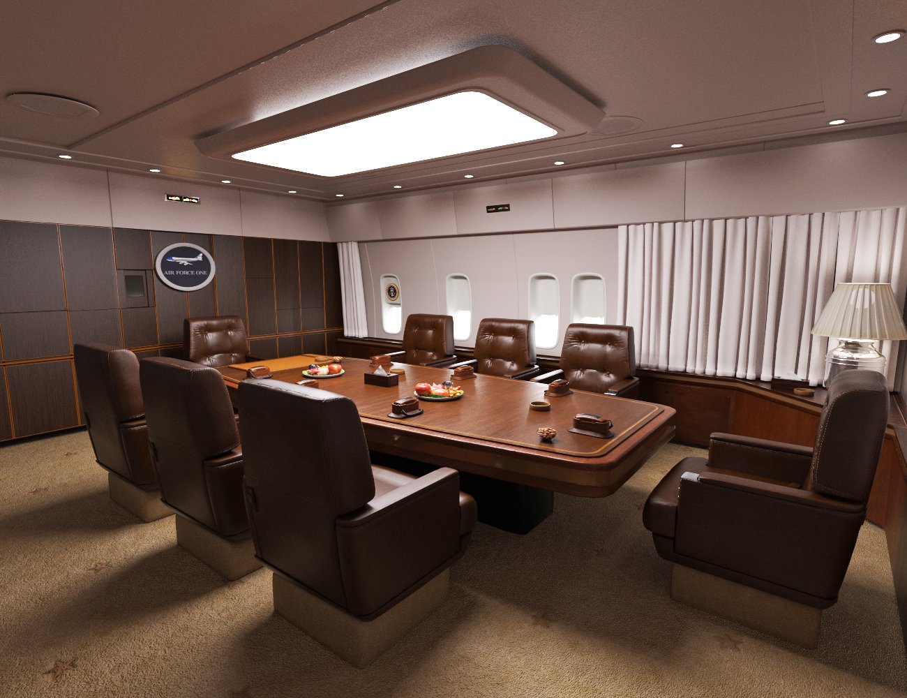 XI PB Flight Meeting Room | Daz 3D