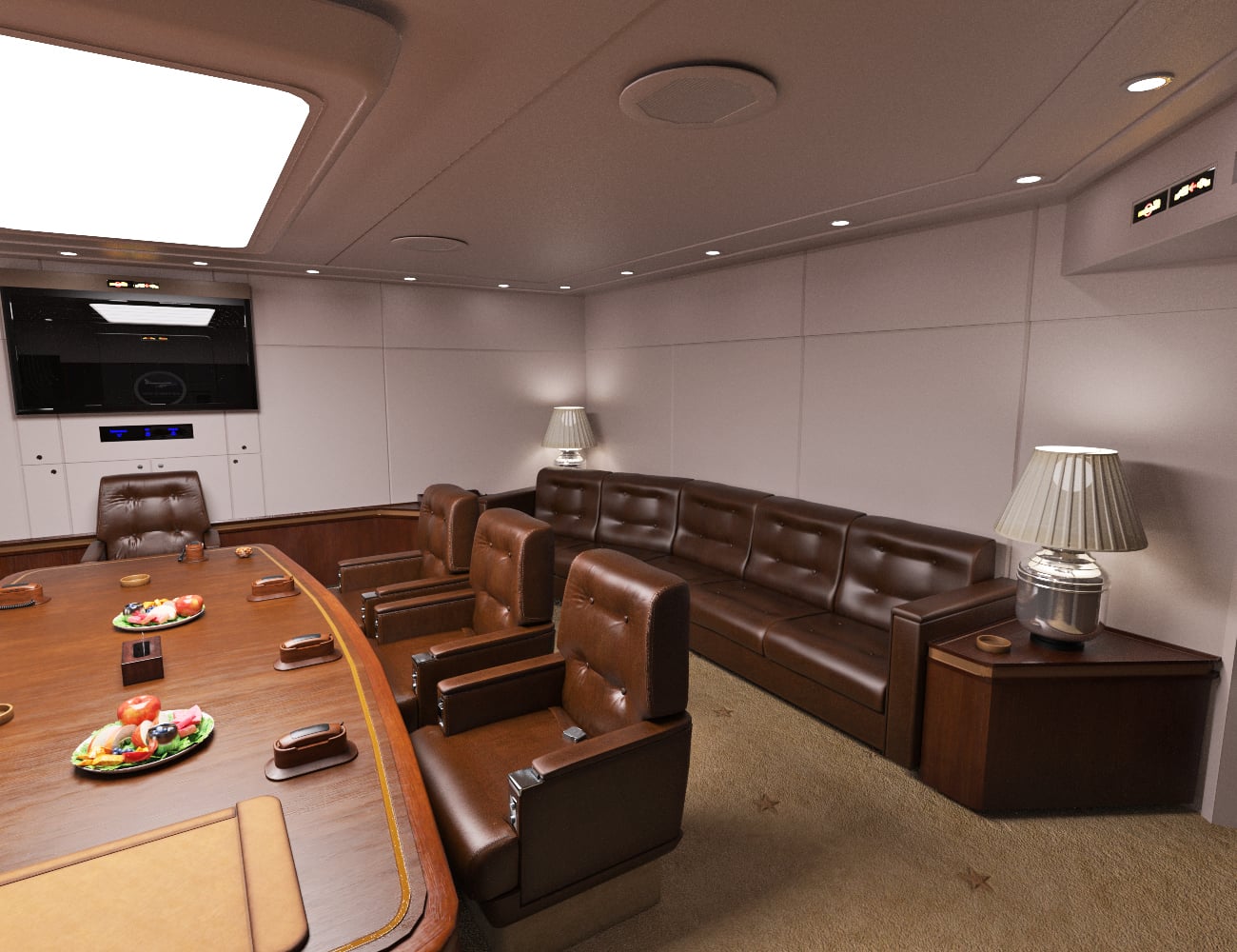 XI PB Flight Meeting Room | Daz 3D