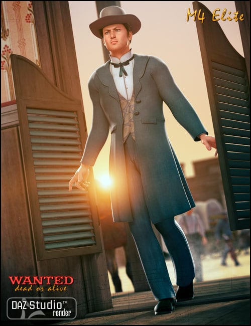 Wanted Dead or Alive | Daz 3D