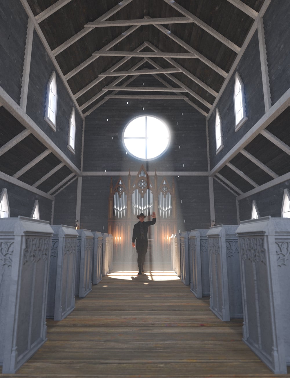 Wild West Churches 2 | Daz 3D