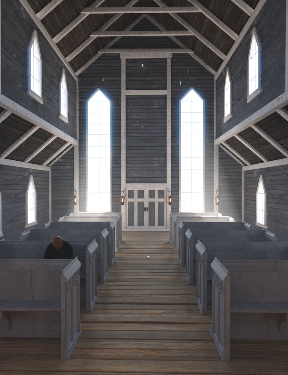 Wild West Churches 2 | Daz 3D