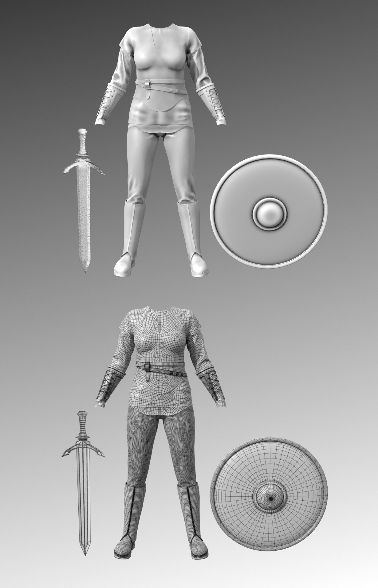 Fg Viking Outfit For Genesis 9 Feminine Daz 3d