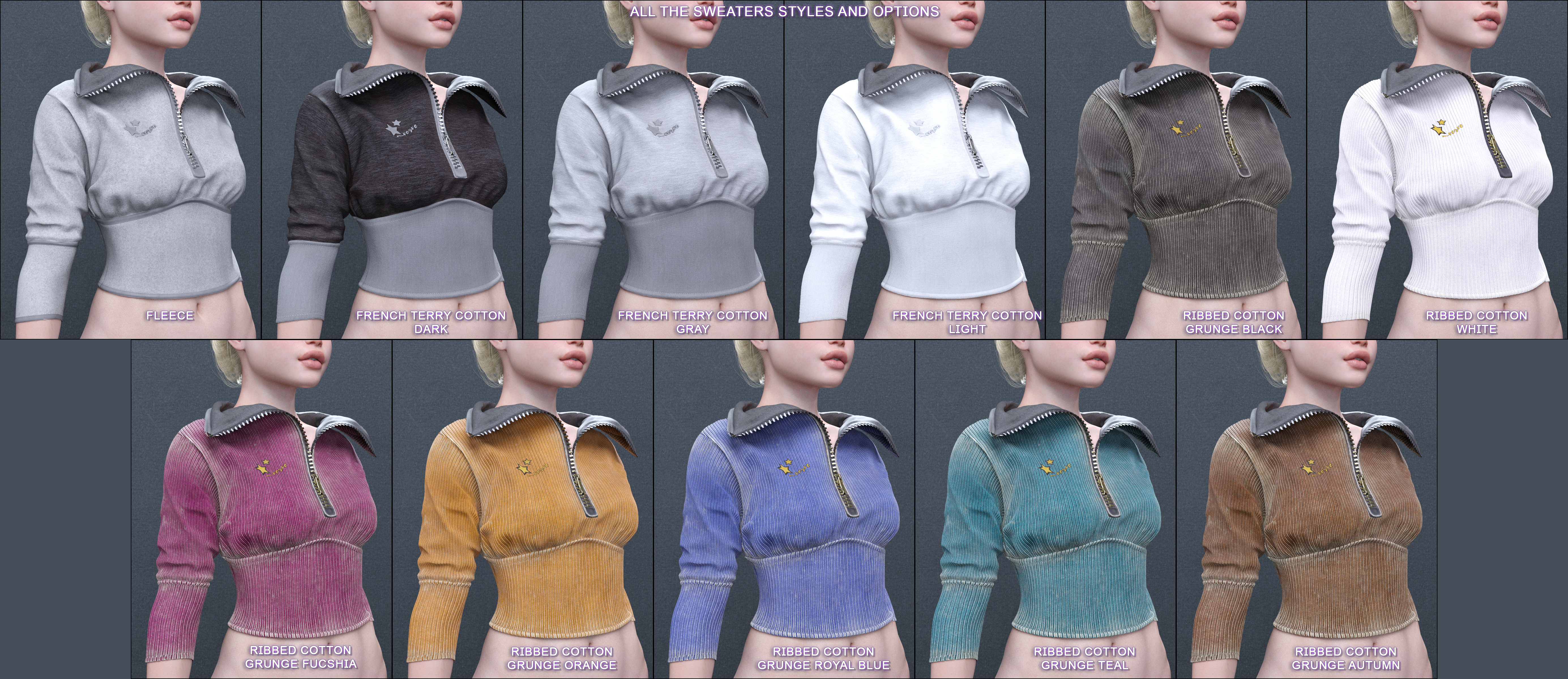 Street Verve Outfit for Genesis 9, 8 and 8.1 | Daz 3D