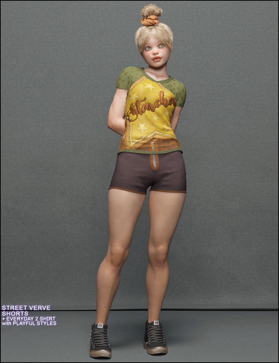 Street Verve Outfit for Genesis 9, 8 and 8.1 | Daz 3D