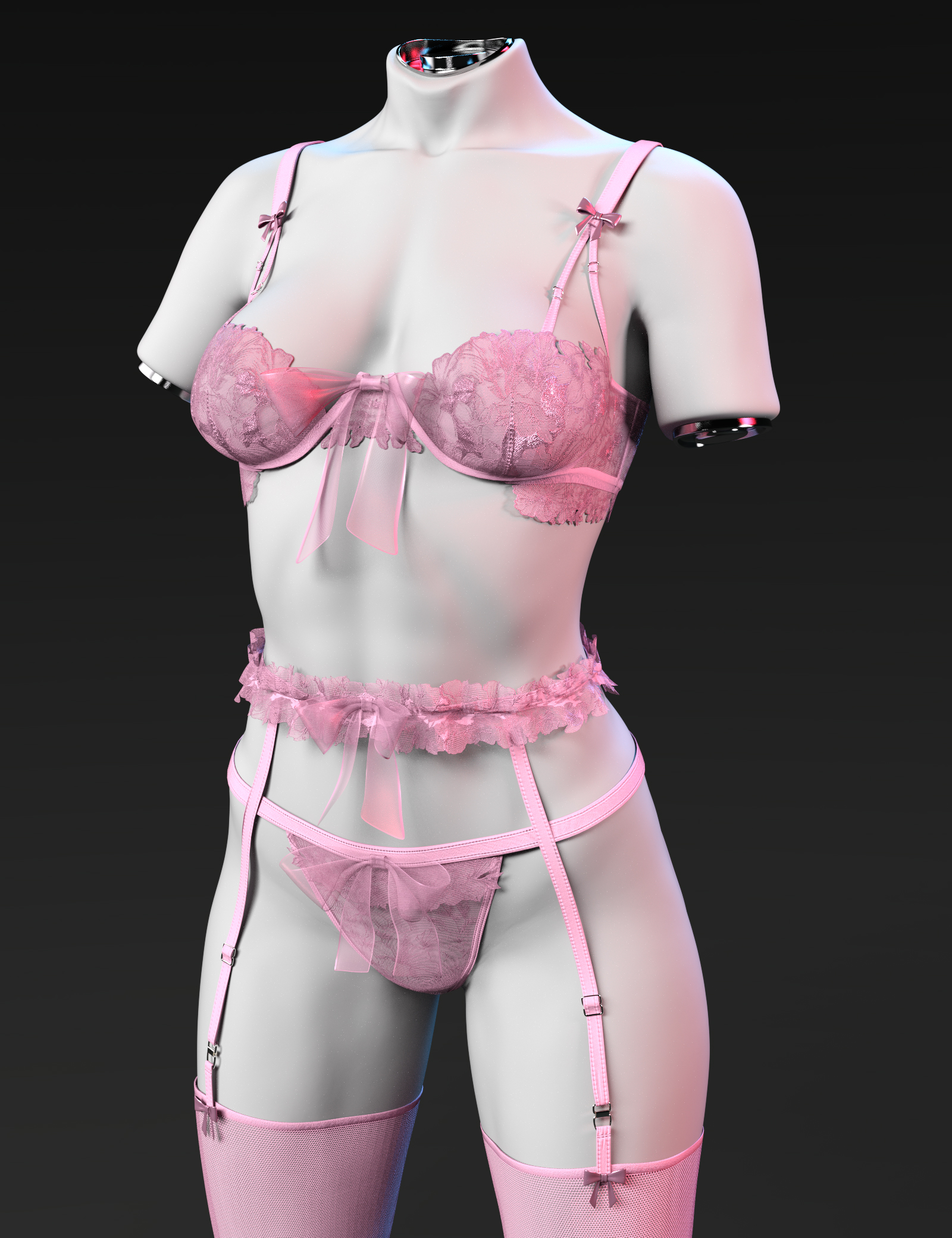 X-Fashion Soft Secrets Lingerie for Genesis 9 | Daz 3D