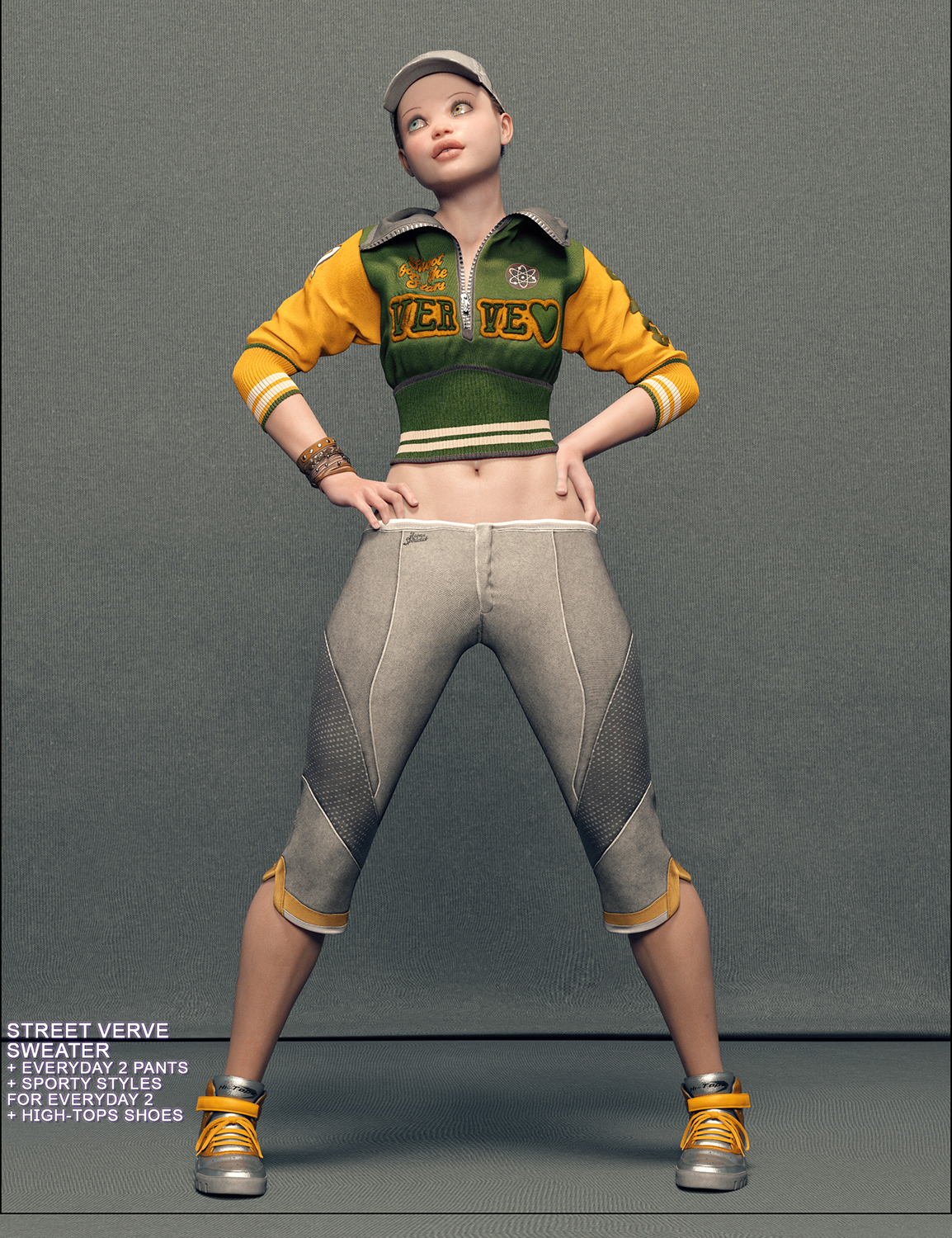 Everyday Styles for Street Verve | Daz 3D