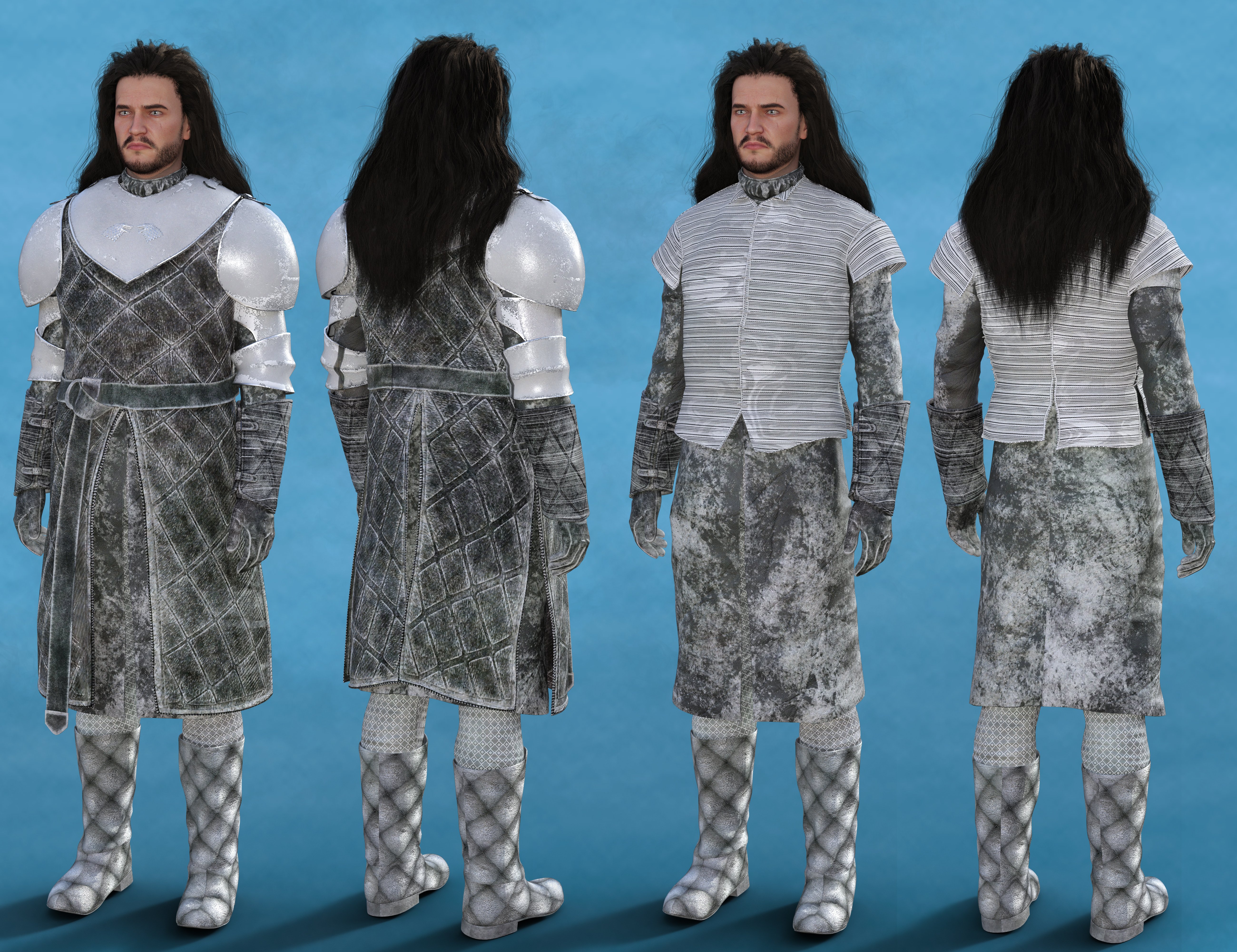 Jon Outfit Textures | Daz 3D