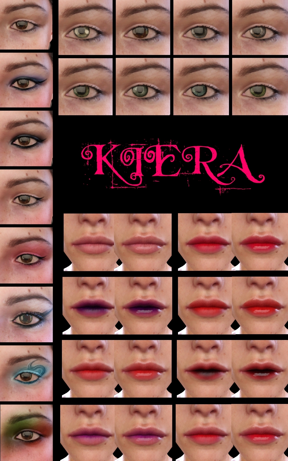 Kiera for G8F-G8.1F-V8 | Daz 3D